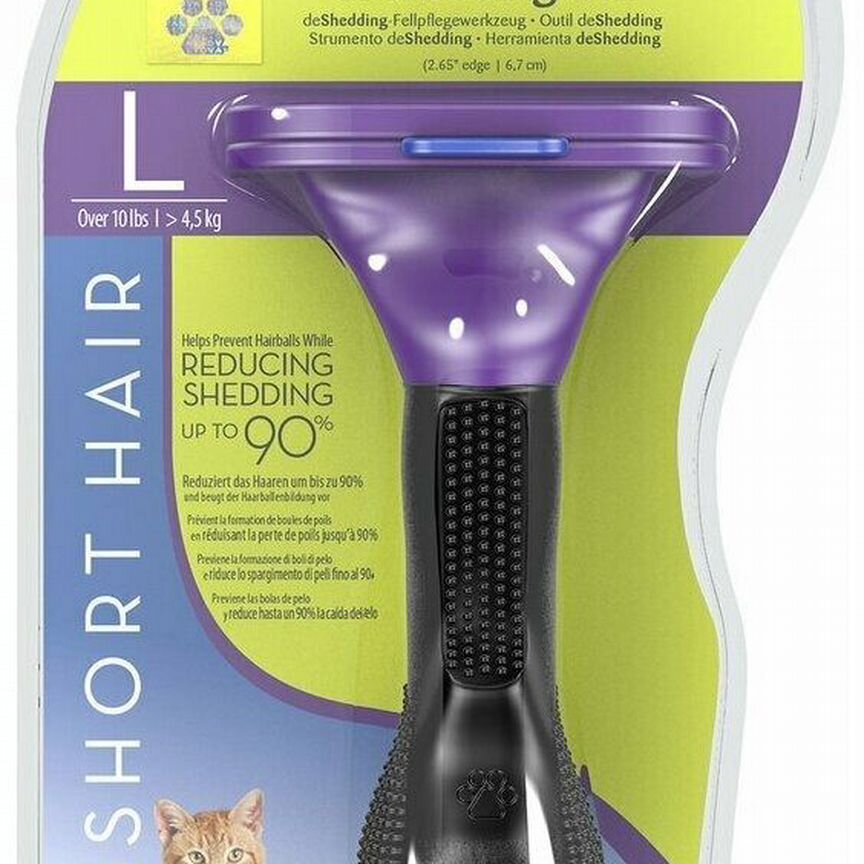 Расческа для кошек FURminator, Размер L Short hair