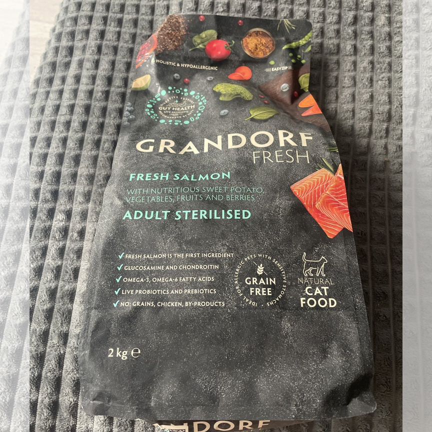 Корм сухой для кошек grandorf 2кг