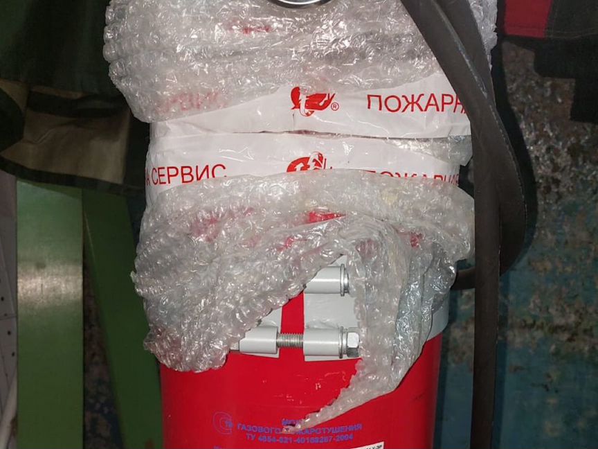 Вывоз пожарных баллонов модулей огнетушители