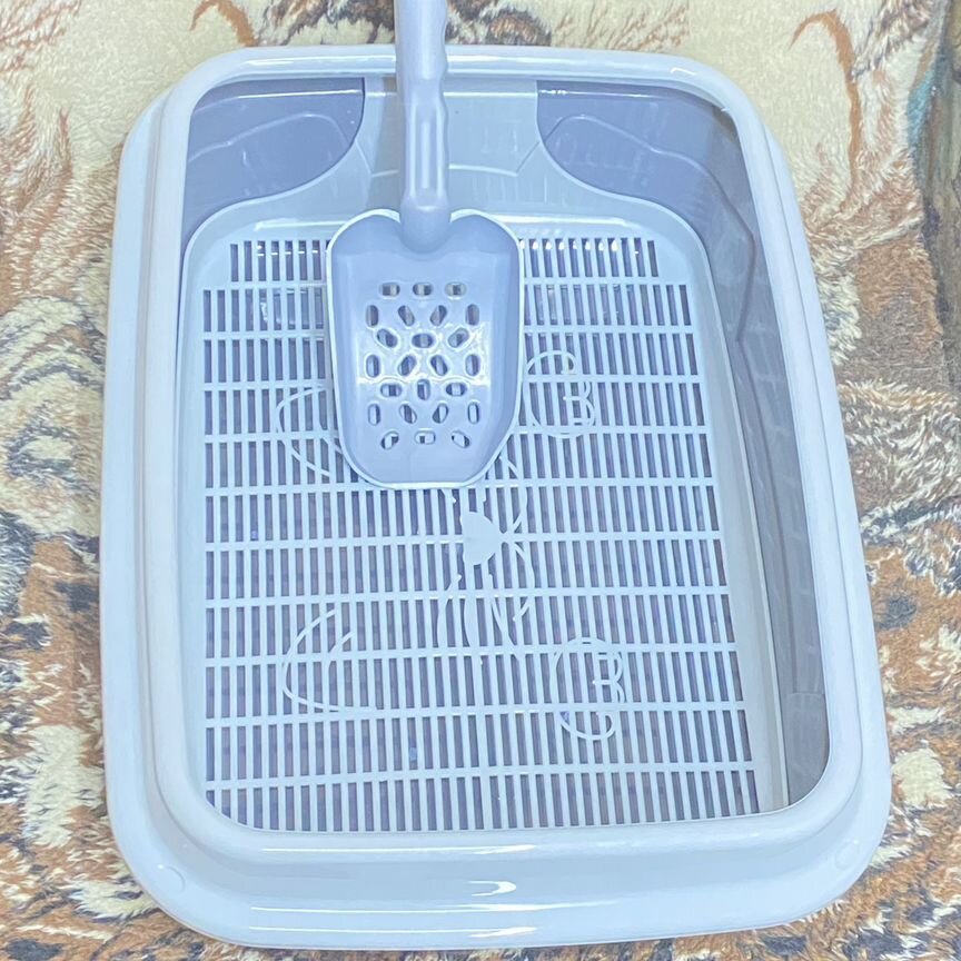 Большой лоток высокий борт с сеткой