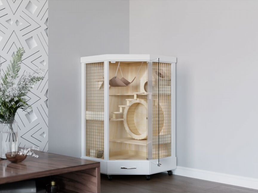 Клетка для шиншилл, дегу Вольер Дом Грызунов U2