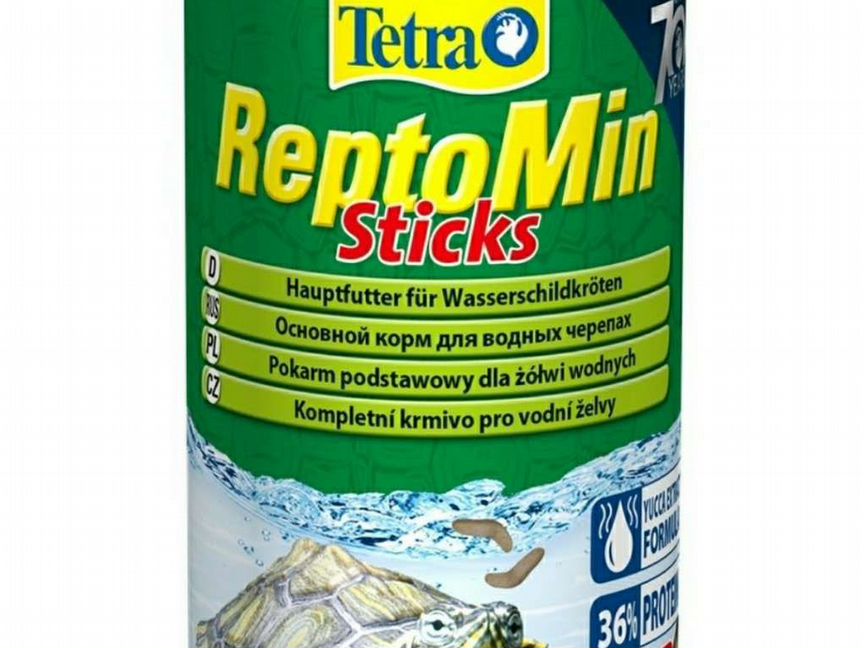ReptoMin Sticks корм для водных черепах палочки