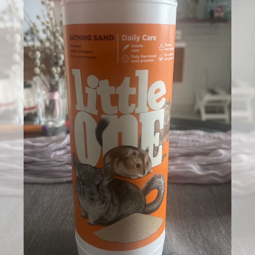 Песок до шиншилл little one 1кг