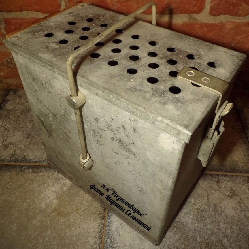 Переноска для животных металл