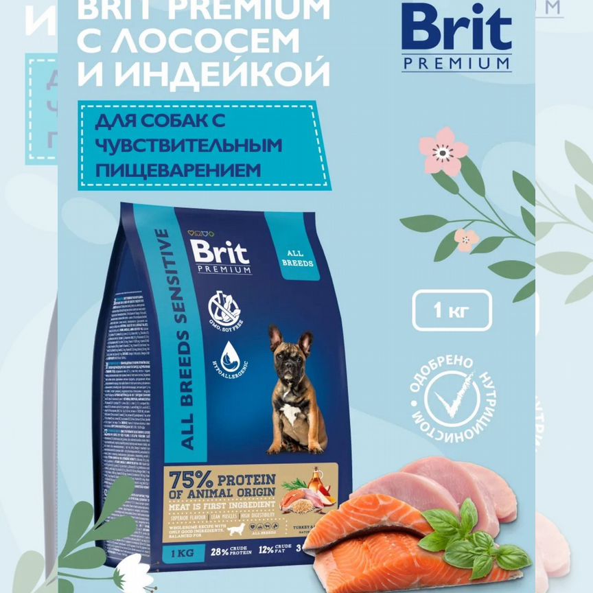 Корм для собак brit
