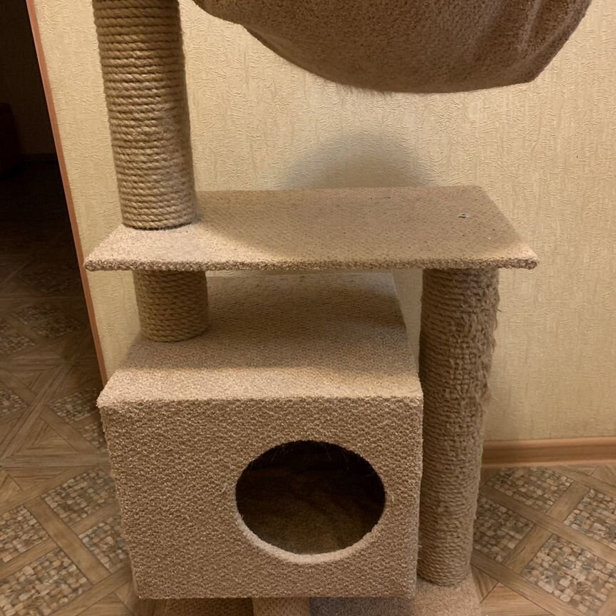 Когтеточка с домиком бу