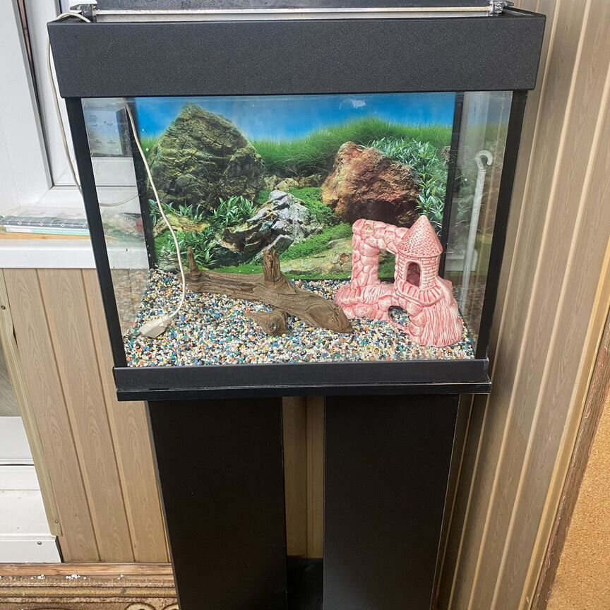 Аквариум с тумбой 60л