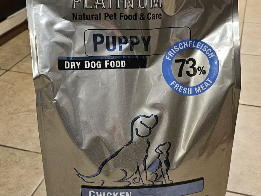 Сухой корм для собак Platinum Puppy (курица) 5кг