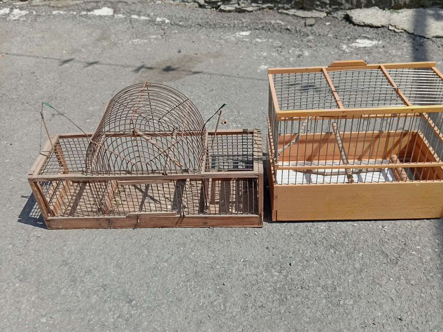 Западок и клетка для птиц