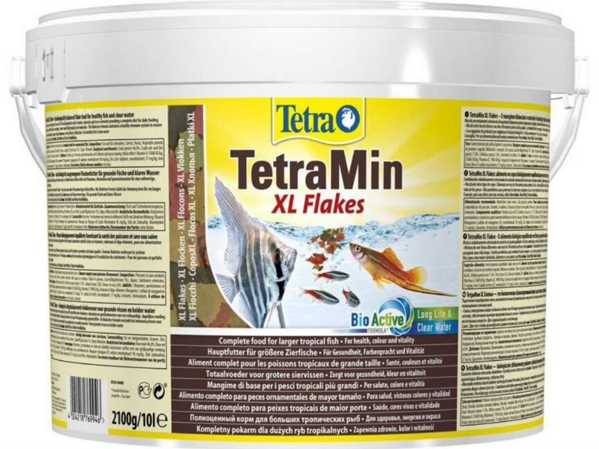 Tetra min XL и Tetra min -пол ведра