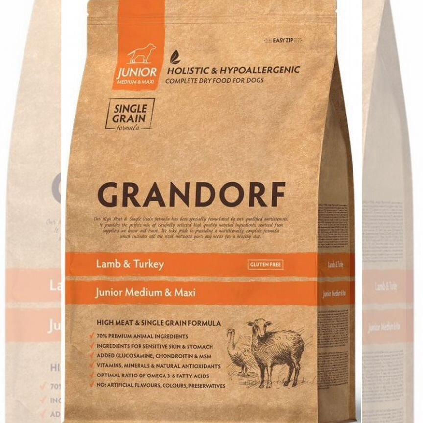 Сухой корм для собак grandorf (Junior) 2 кг