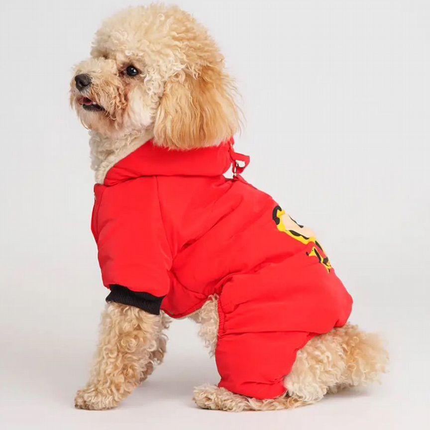 Комбинезон с капюшоном для собак, XL Petmax