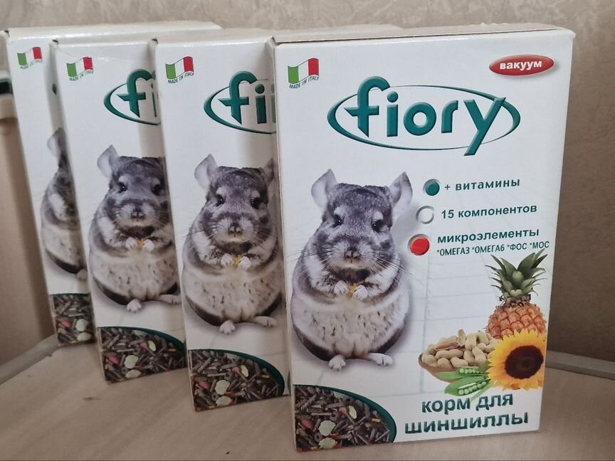 Корм для шиншилл Fiory