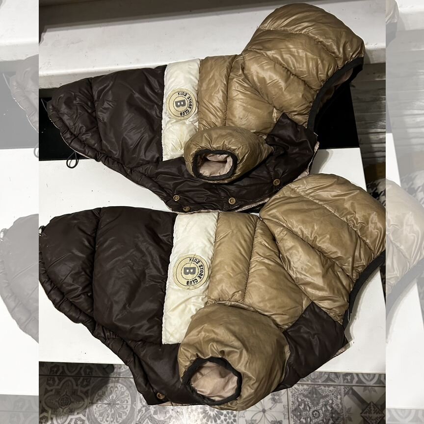 Куртка пуховик для мопса,французского бульдога