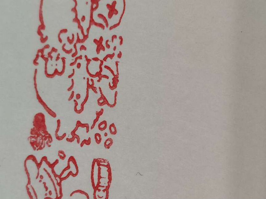 Печать куроми, авокадо, единороги