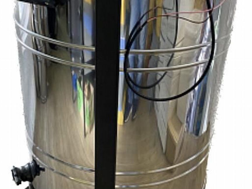 Медогонка 3-х рамочная из нержавеющей стали