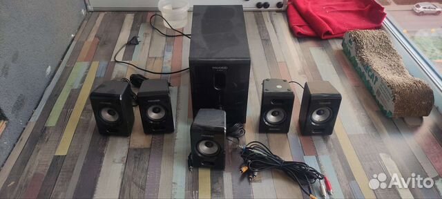 Компьютерные колонки с сабвуфером microlab M-500 купить в Санкт ...
