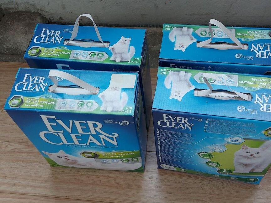 Кошачий наполнитель комкующийся Ever Clean