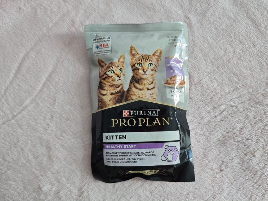 Корм proplan для котят