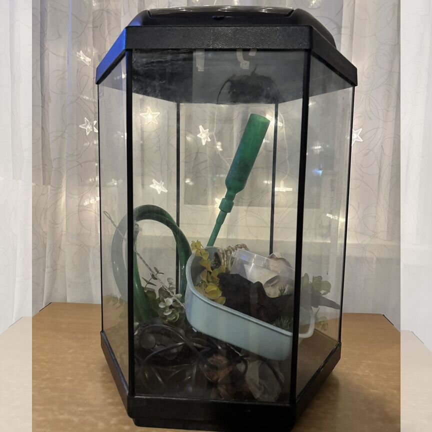 Аквариум 50 литров с инвентарем