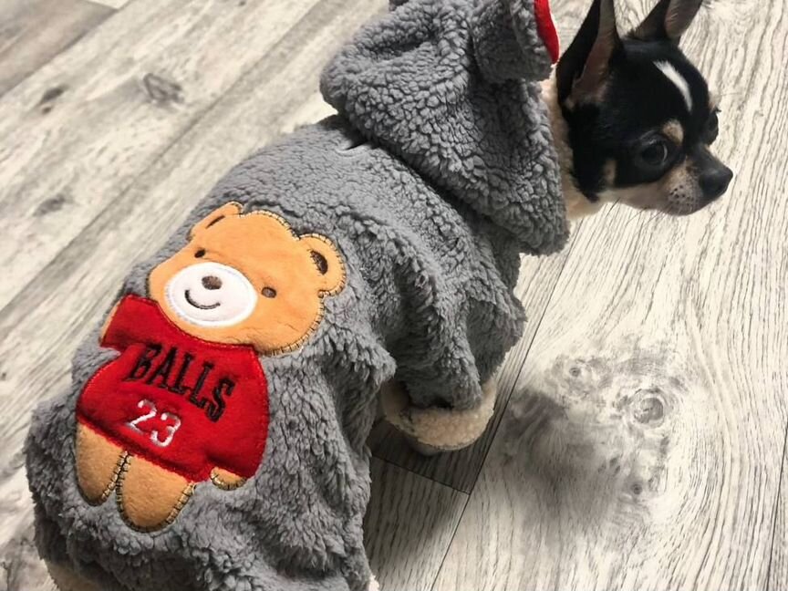 Комбинезон для маленькой собаки зимний новый