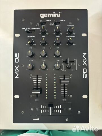 Диджейский пульт микшер Gemini MX-02 купить в Липецке | Хобби и отдых ...