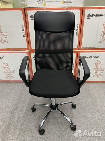 Кресло из шоурума Everprof Ultra T сетка черный купить в Москве | Товары для дома и дачи | Авито