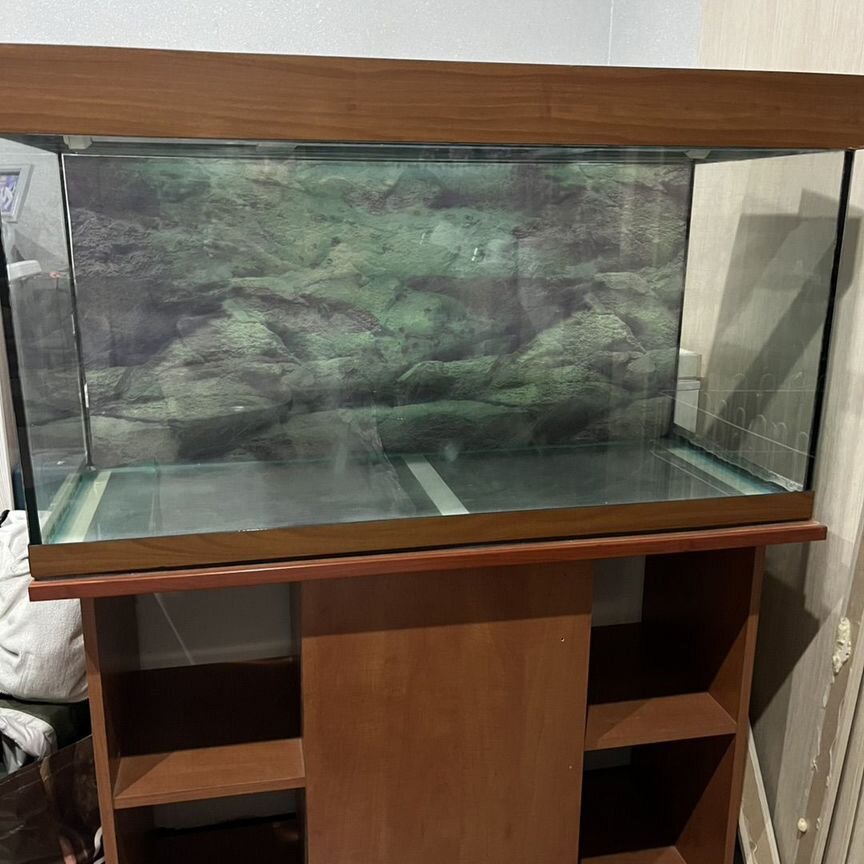 Аквариум с тумбой 200л