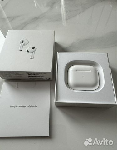 Apple AirPods 3 оригинал купить в Туле | Электроника | Авито