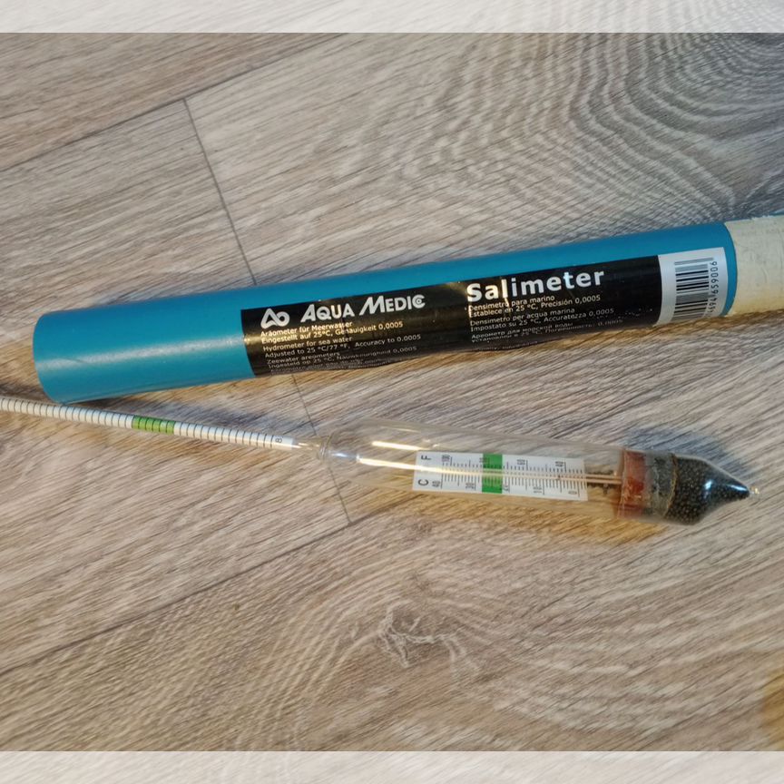 Ареометр для аквариума с морской водой