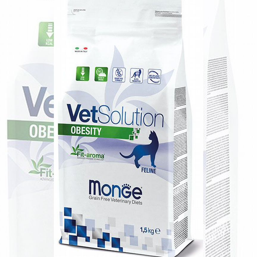 Monge VetSolution Cat Obesity (Обесити) 1,5 кг