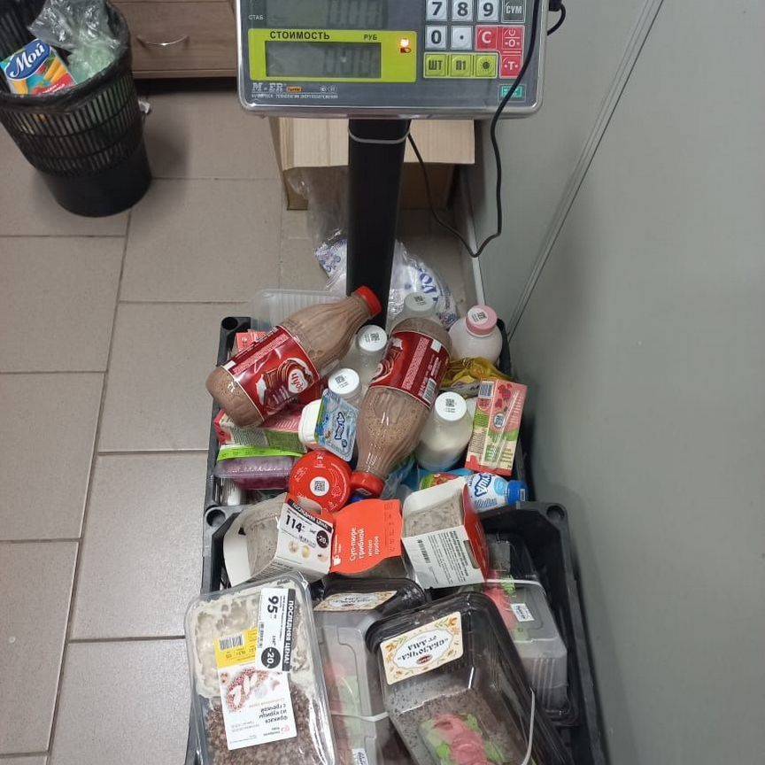 Списанная продукция на корм животным