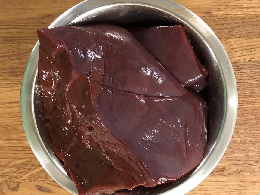 Печень говяжья для собак