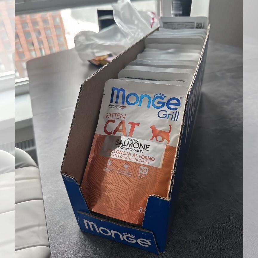 Корм для кошек monge паучи