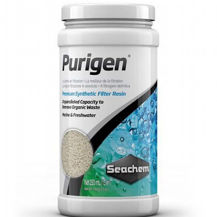 Seachem Purigen 250мл наполнитель для удаления не окислившейся органики