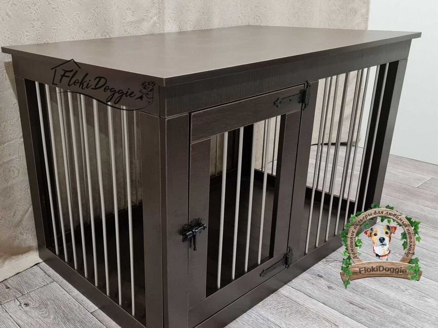 Клетка - тумба для собак (домашний вольер)