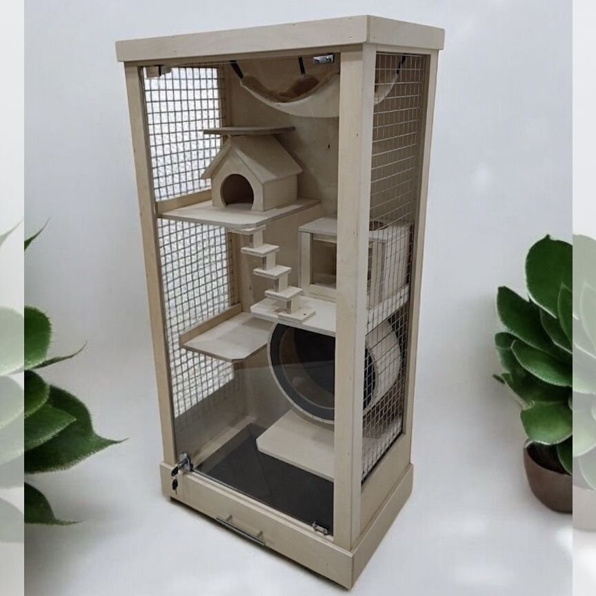 Витрина клетка для шиншиллы дегу
