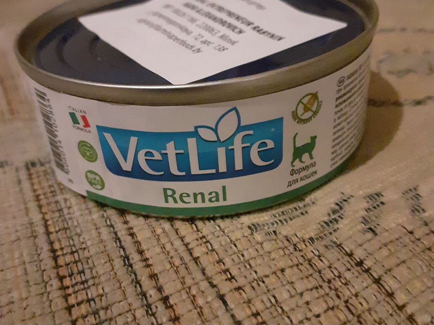 Vetlife renal, Farmina для кошек