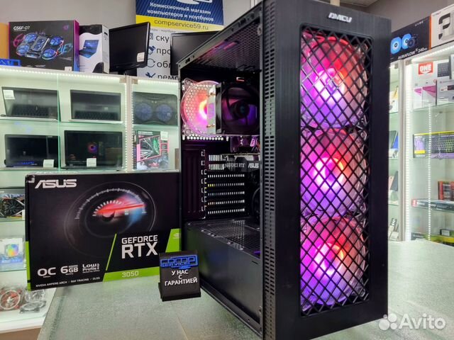 Игровой пк Core i3 12th 16gb ddr4 SSD 512 RTX 3050 купить в Перми по ...
