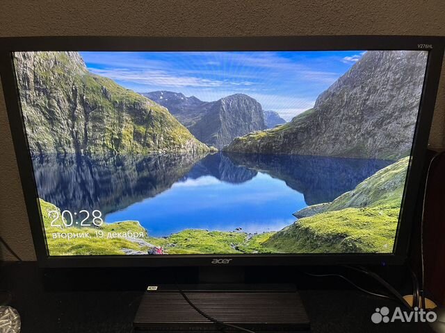 Монитор Acer v276HL full hd 2к 60 гц купить в Москве | Электроника | Авито