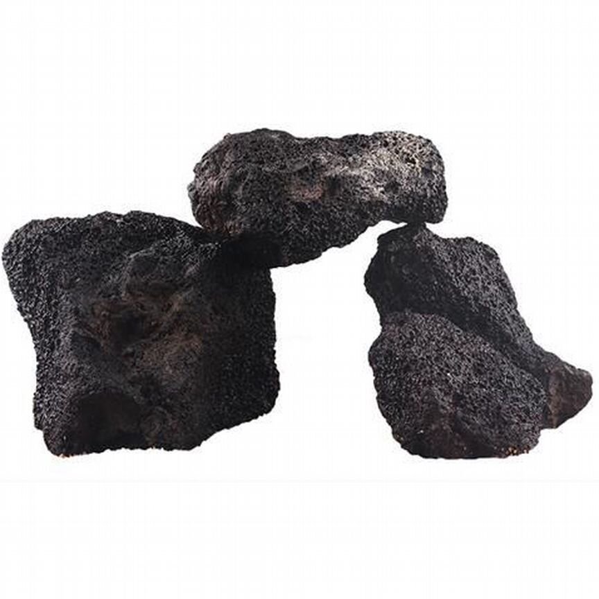 Prime Камень черный вулканический М 10-20см, кг