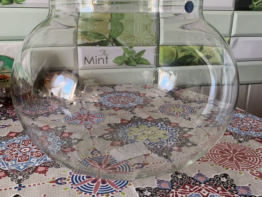 Аквариум круглый 10л