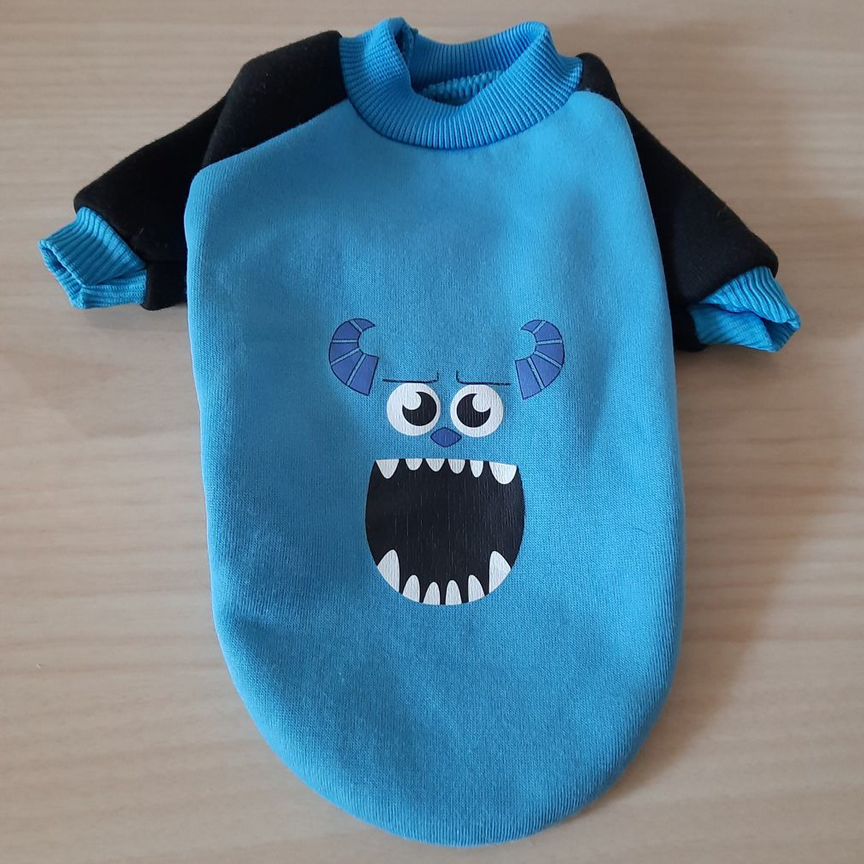 Толстовка для собак и кошек с рисунком. Размер: M