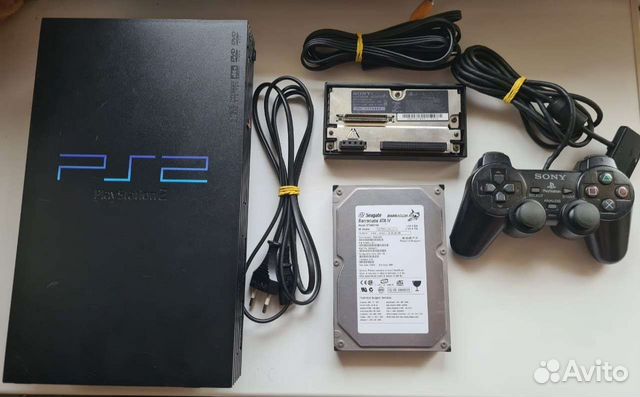Sony PS2 fat scph-39003+HDD с играми купить в Москве | Электроника | Авито