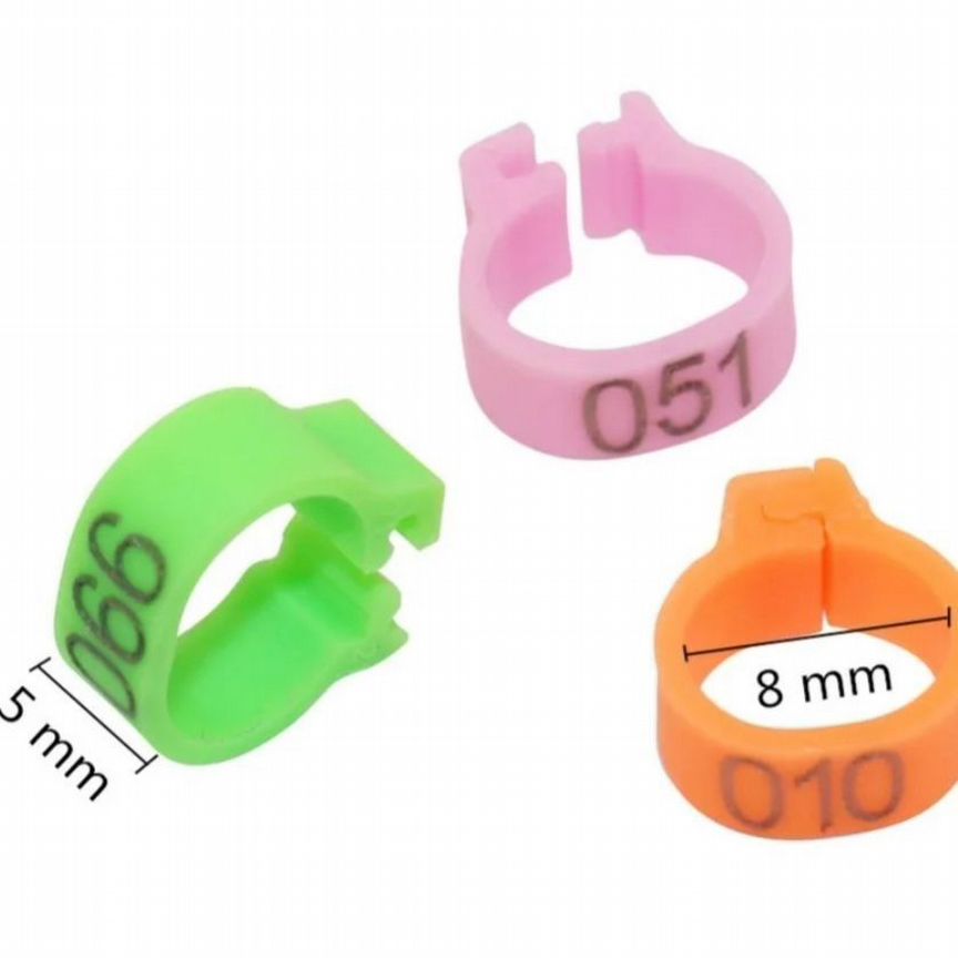 Кольца разъёмные маркерные для голубей