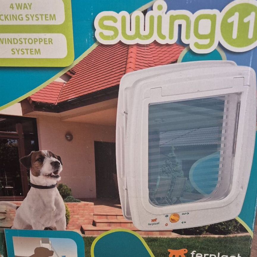 Дверца для собак и котов ferplast swing 11