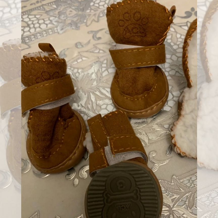 Ботинки для собаки мелкой породы обувь сапоги