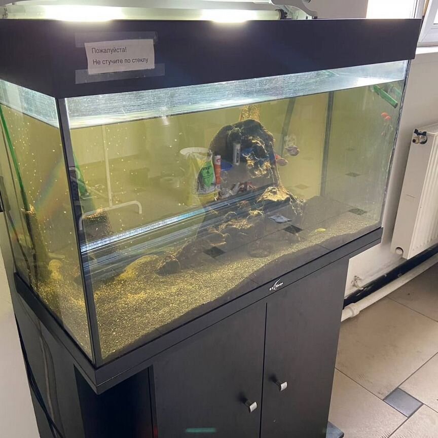 Аквариум с тумбой 120 литров
