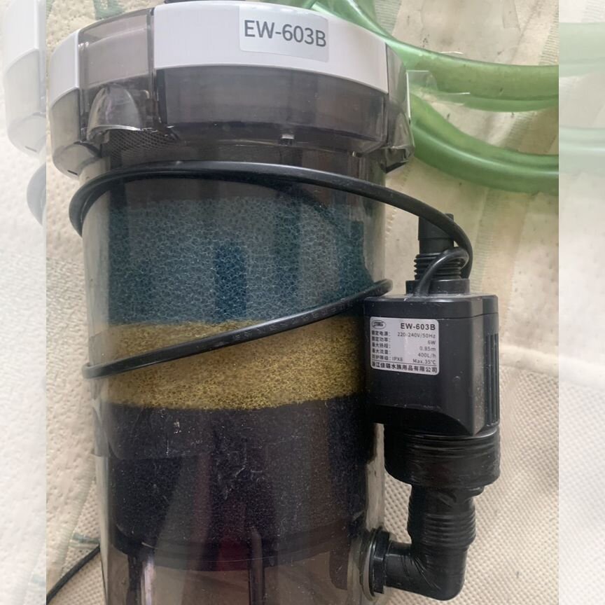 Внешний фильтр для аквариума