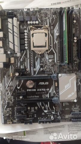 Материнская плата Asus Prime Z270-p купить в Москве | Электроника | Авито